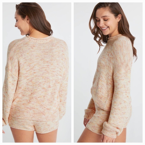 Splendid | Sweaters | Splendid Erin Sweater And Short Set Xs Multi Pink ...